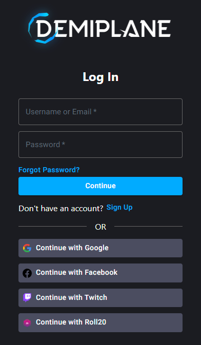 Demiplane und Roll20 Konto Integration Vorteile – Demiplane Hilfezentrum