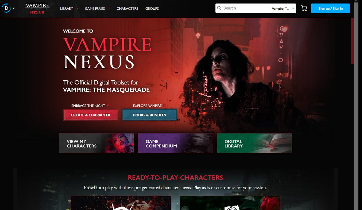 Vampire: The Masquerade Nexus • Frequently Asked Questions – Demiplane Helpdesk