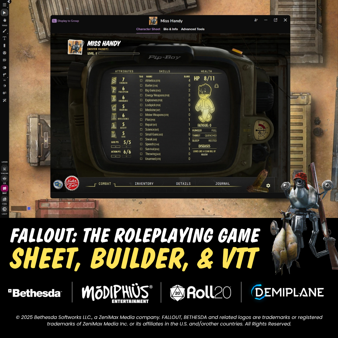 Fallout: Das Rollenspiel NEXUS • Häufig gestellte Fragen – Demiplane ...