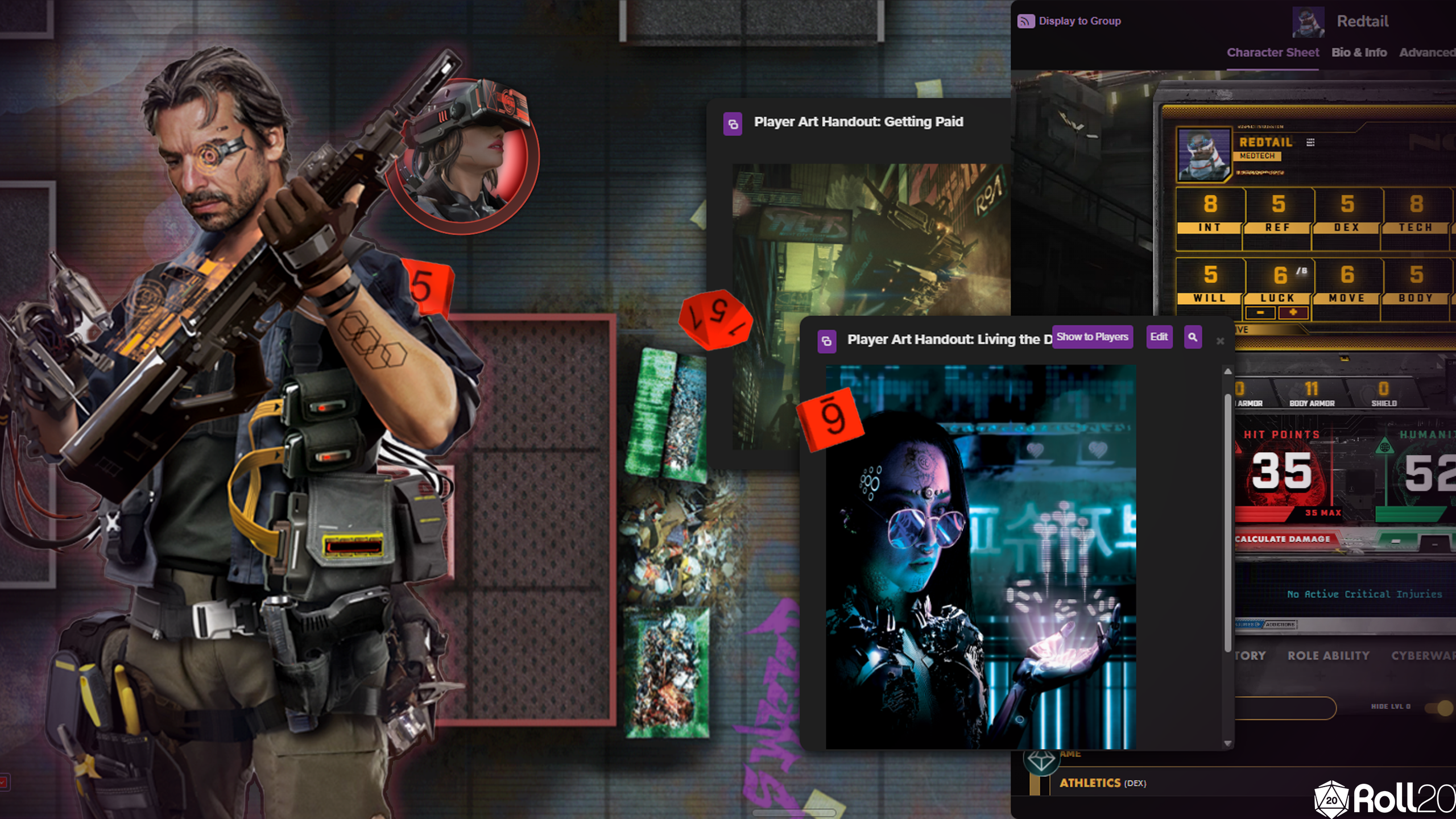 Cyberpunk RED NEXUS • Preguntas frecuentes – Centro de ayuda de Demiplane
